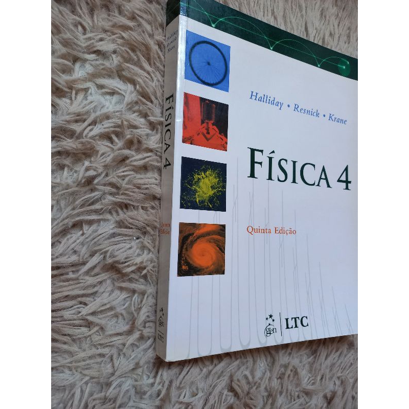 Livro - Física - Volume 4 - David Halliday - 5°edição | Shopee Brasil