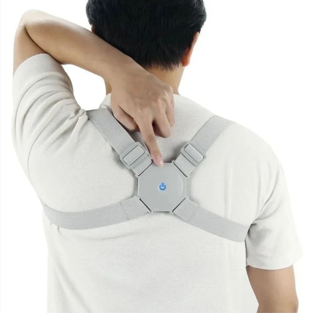 COLETE CORRETOR DE POSTURA INTELIGENTE VIBRATÓRIO SENSOR DE INCLINAÇÃO ...