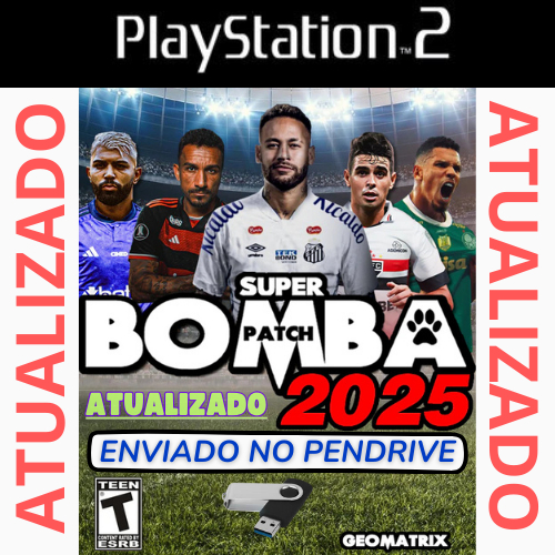 SUPER BOMBA PATCH ATUALIZADO 2025 - Playstation 2 - ENVIADO NO PENDRIVE | Shopee Brasil