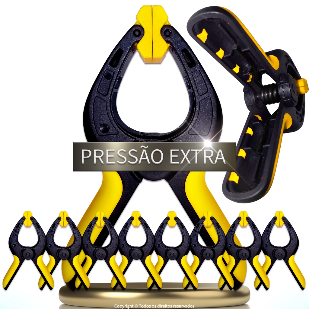 Kits Grampo Pressão Extra - Garra Sargento Aperto Multi / Marcenaria ...