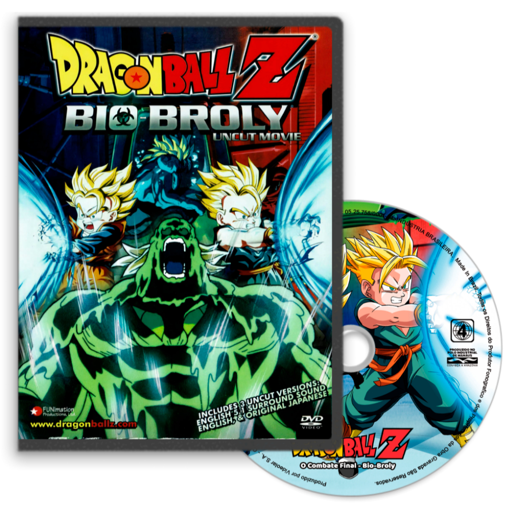 DVD - Dragon Ball Z - O Combate Final - Bio-Broly (1994) (Dublado ...