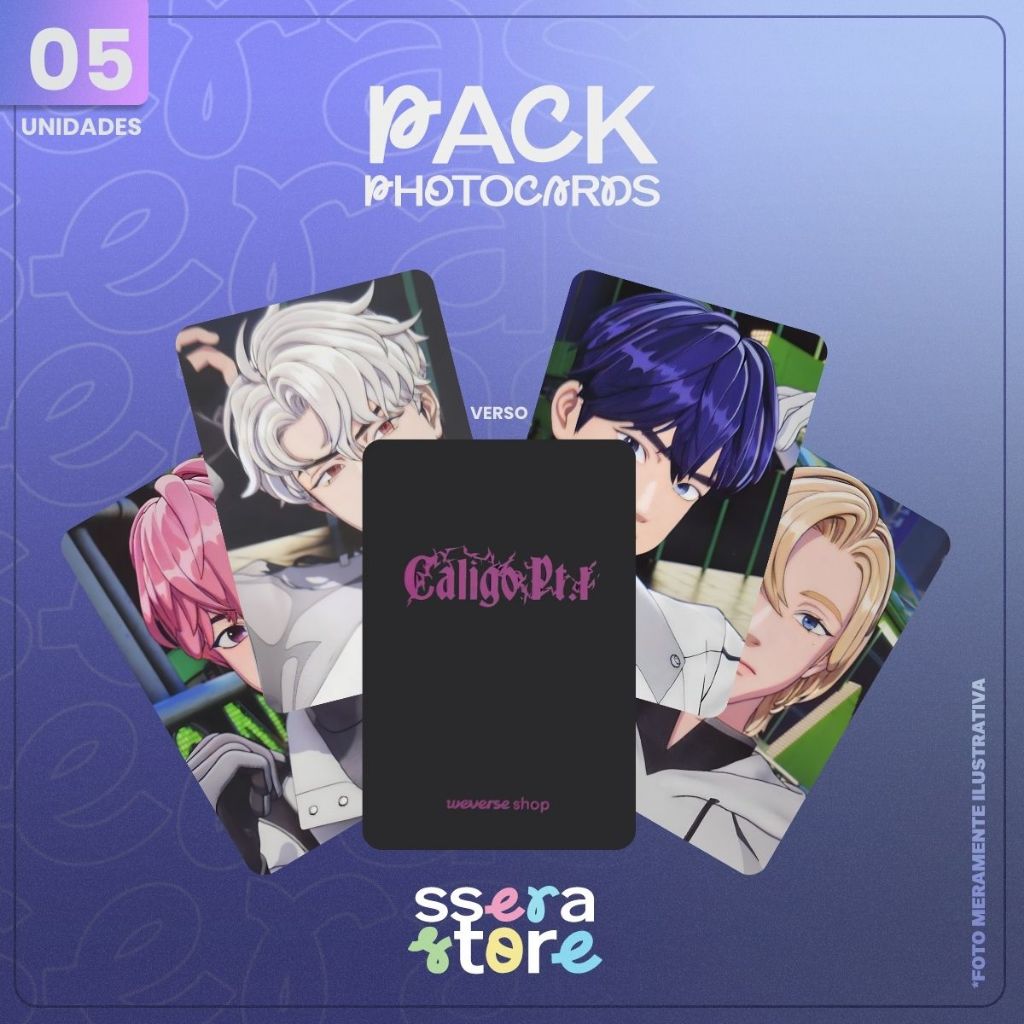 PLAVE Caligo Pt.1 Photocards Fanmade | Shopee Brasil