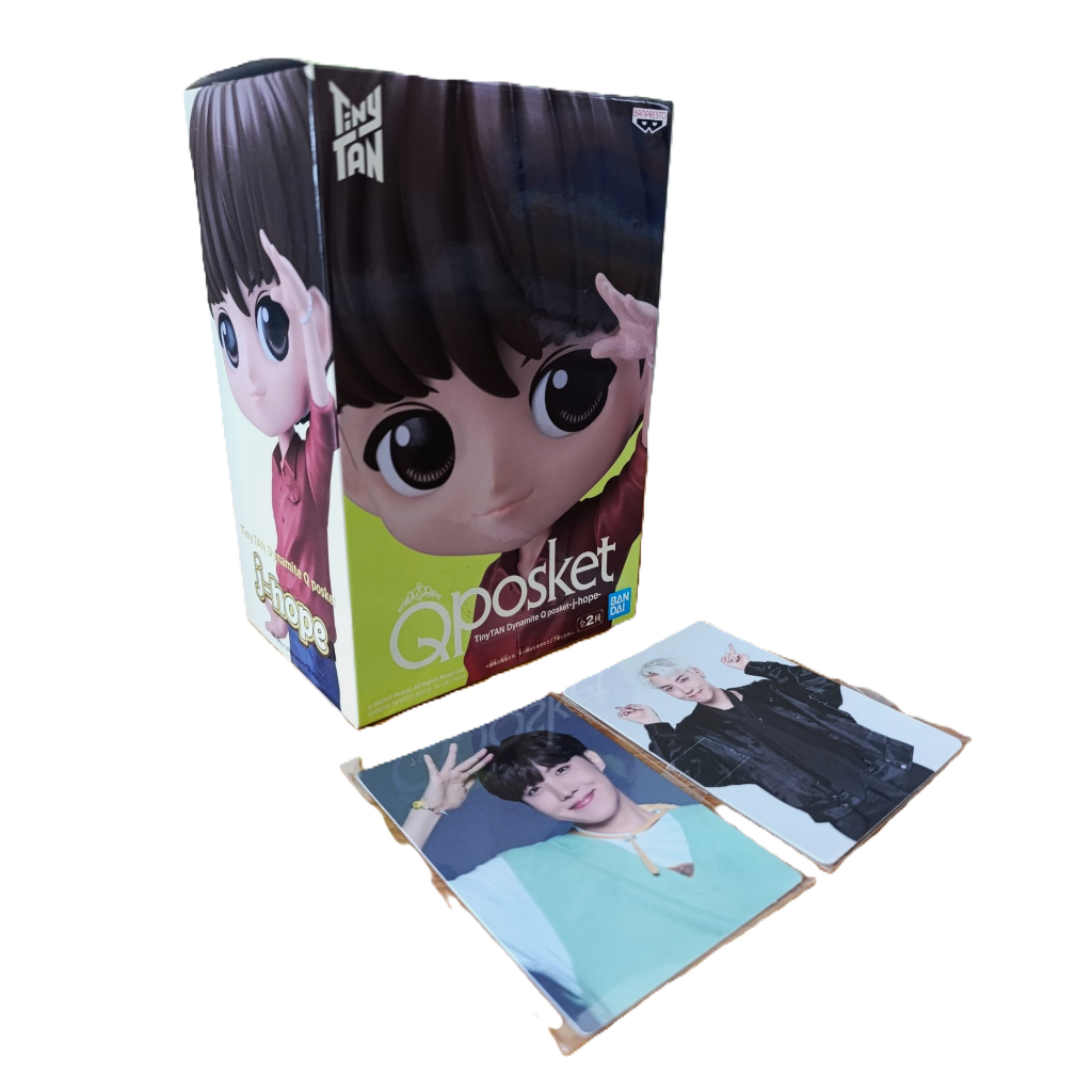 Qposket BTS Tiny Tan J-hope Dynimite 16 cm Banpresto - Novo | Shopee Brasil