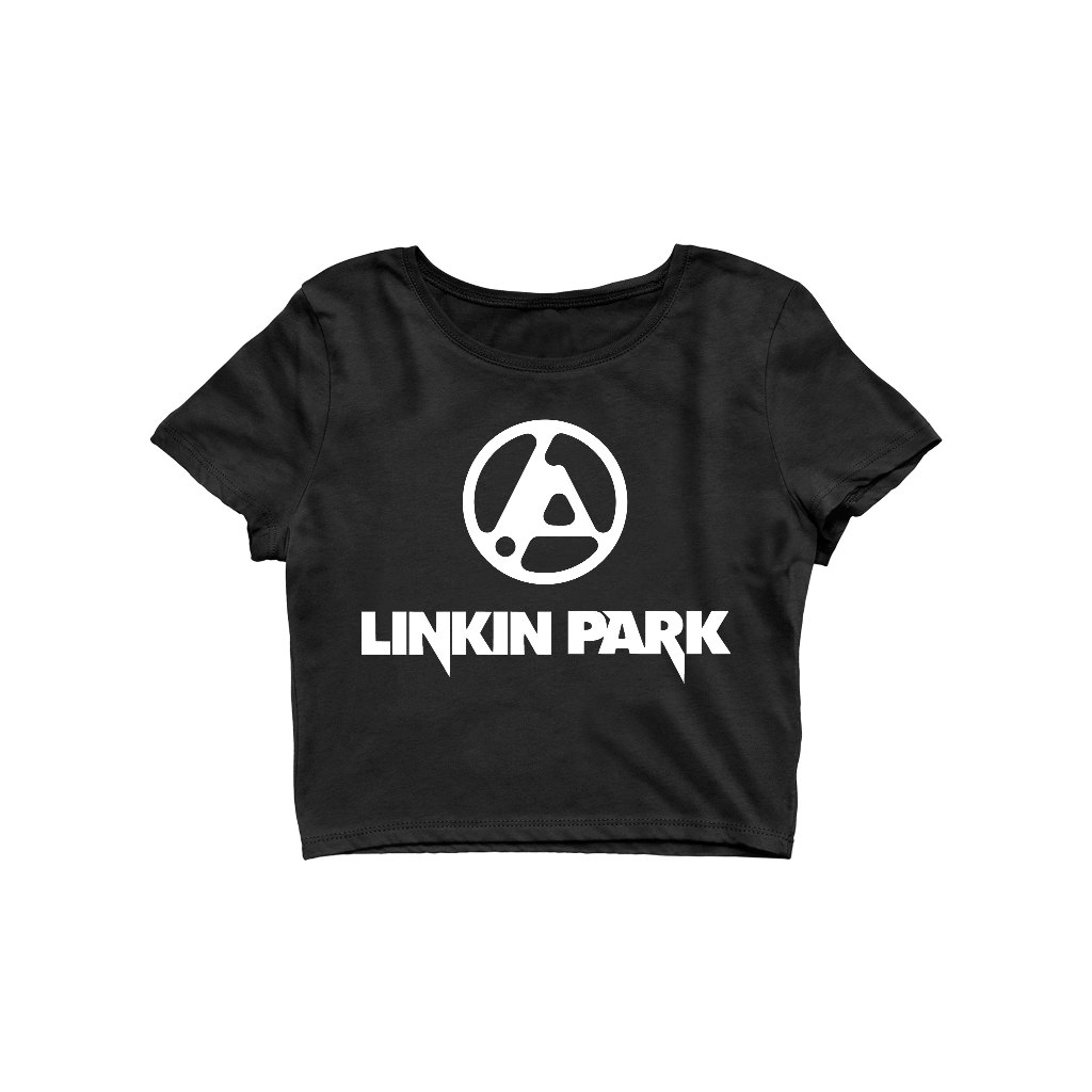 Cropped Linkin Park Tecido de Alta Qualidade FROM ZERO WORLD TOUR Rock ...