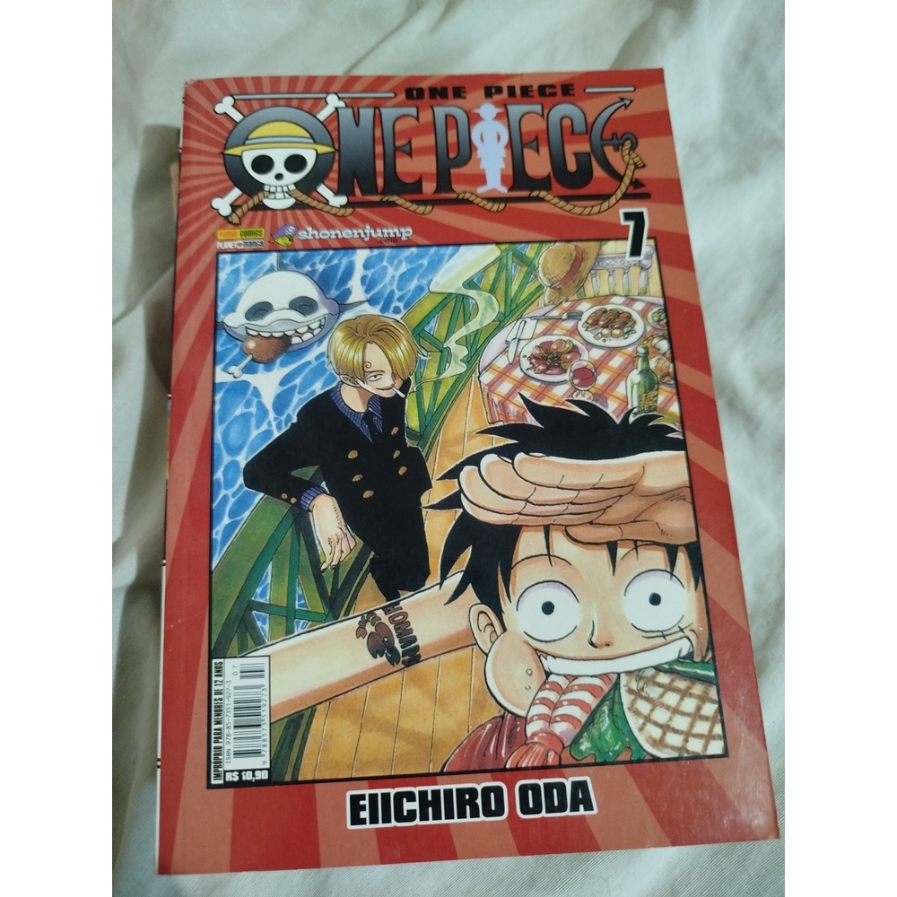 Mangá One Piece Volume 7 | Shopee Brasil