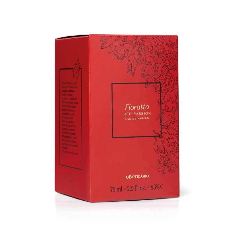 Floratta Red Passion - Eau Perfum 75ml - Boticário | Shopee Brasil