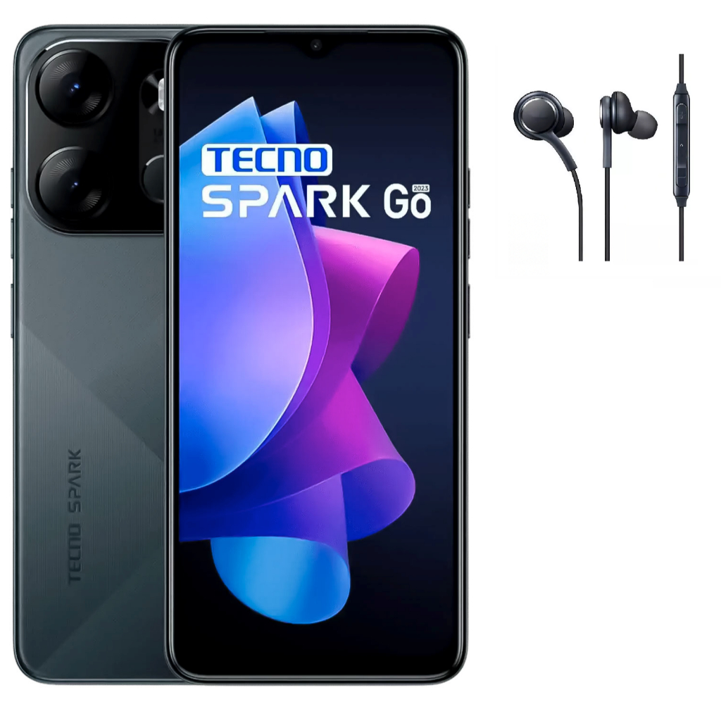 Smartphone Tecno Spark Go Versões 2024 ou 2023 + Fone P2 | Shopee Brasil