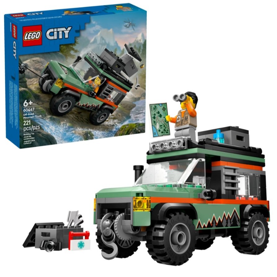 Lego City 60447 Utilitário Off Road 4x4 | Shopee Brasil