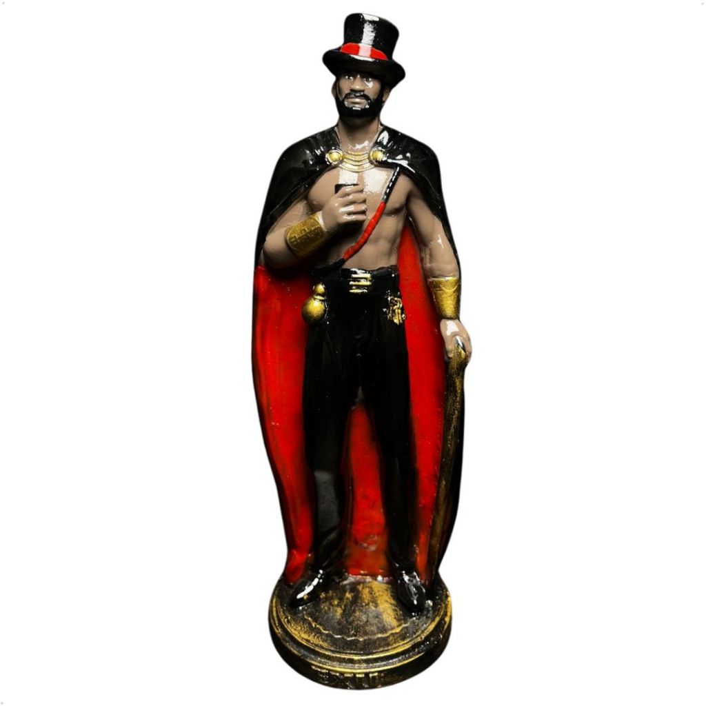 Exu Capa (P) 25cm - Resina - Umbanda Candomblé | Shopee Brasil