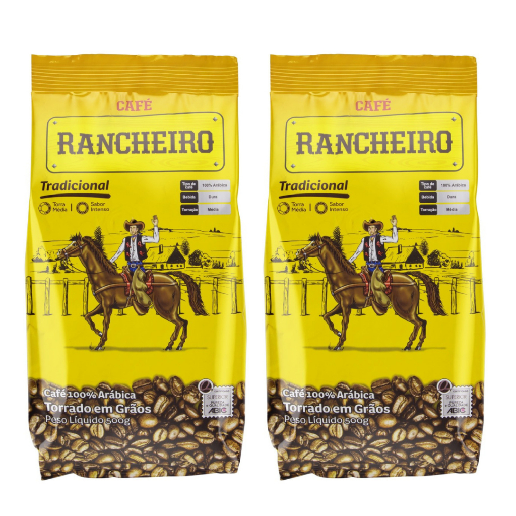 Kit café Em Grãos torrado e Moido Arábica Rancheiro 1kg Café Rancheiro Tradicional | Shopee Brasil