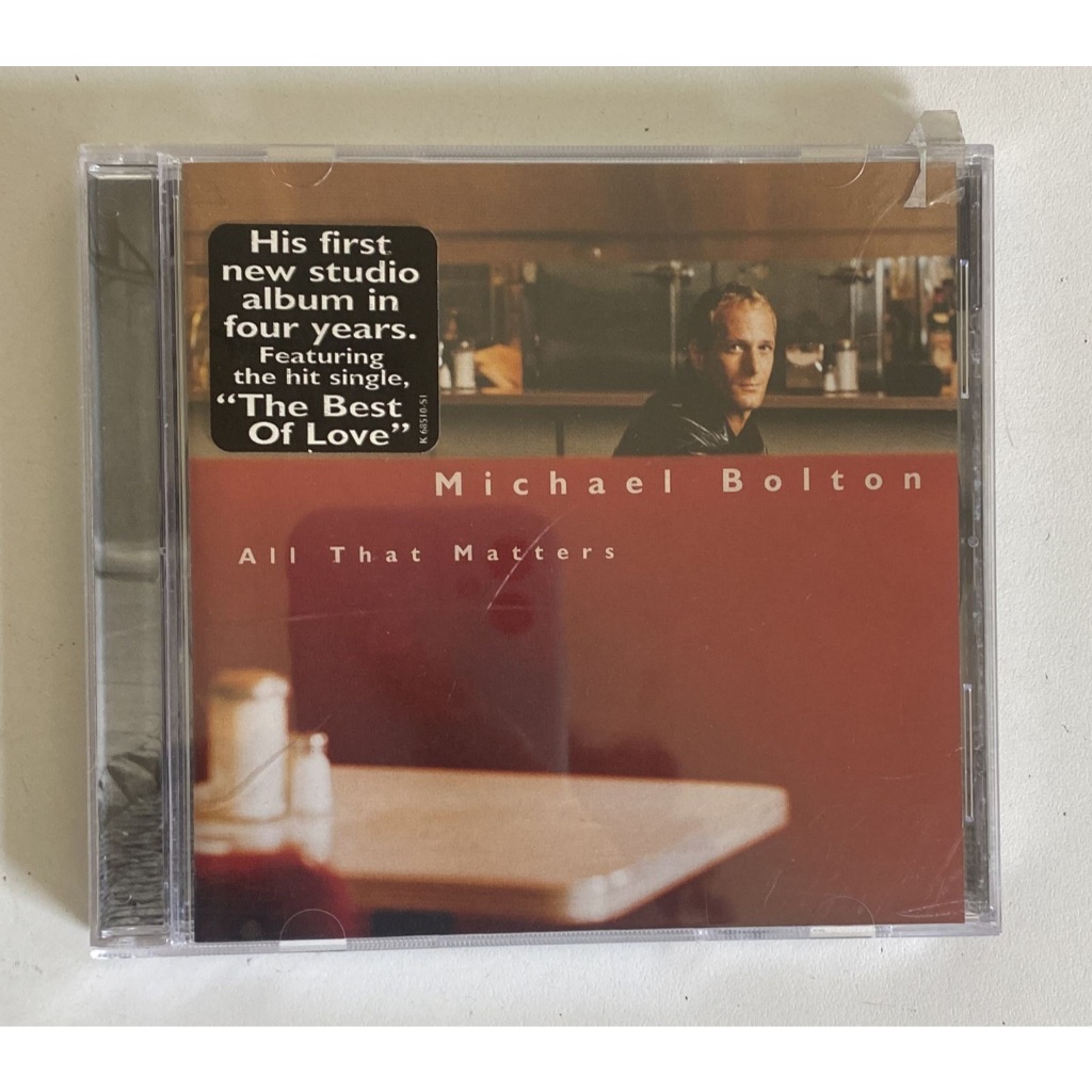 CD Original - Michael Bolton - All That Matters - Importado | Shopee Brasil