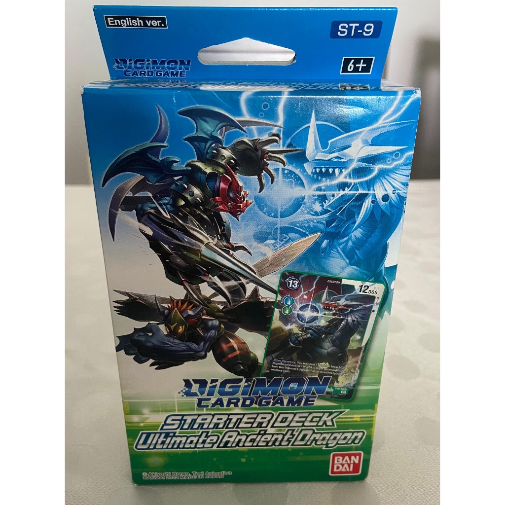 Digimon Card Game Starter Deck Ultimate Ancient Dragon | Shopee Brasil