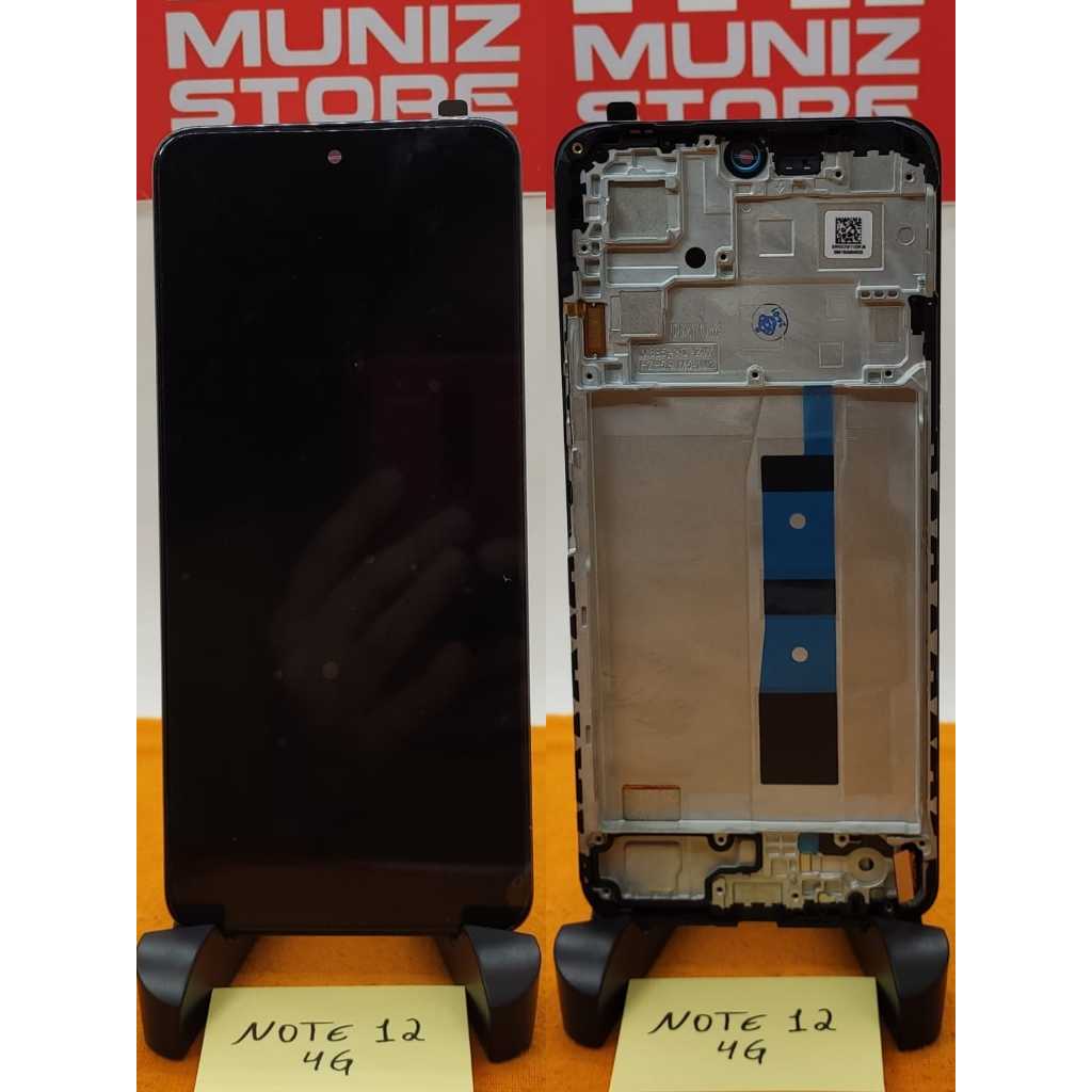 Tela Redmi Note 12 4G Display Amoled Premium Frontal Com ou Sem Aro ...