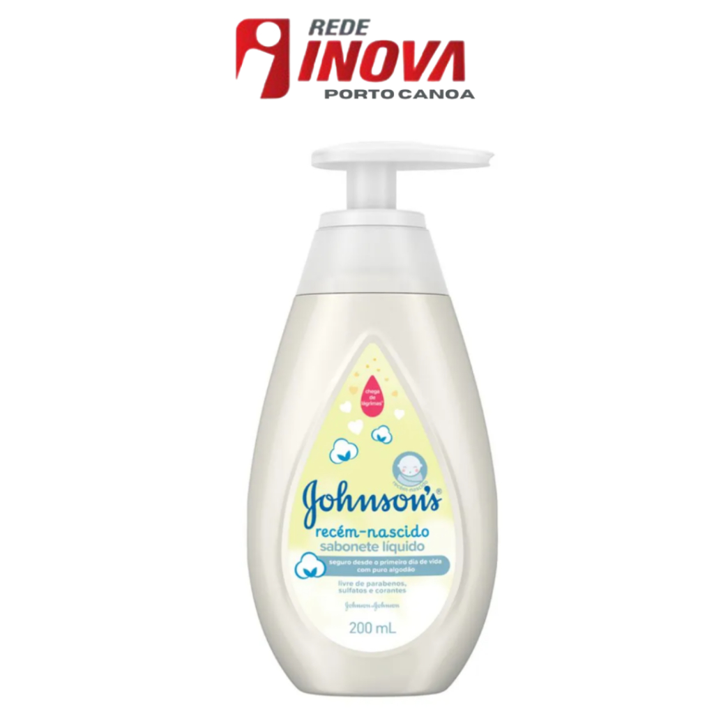 Johnson's Baby Sab Líquido Recém Nascido 200ml | Shopee Brasil