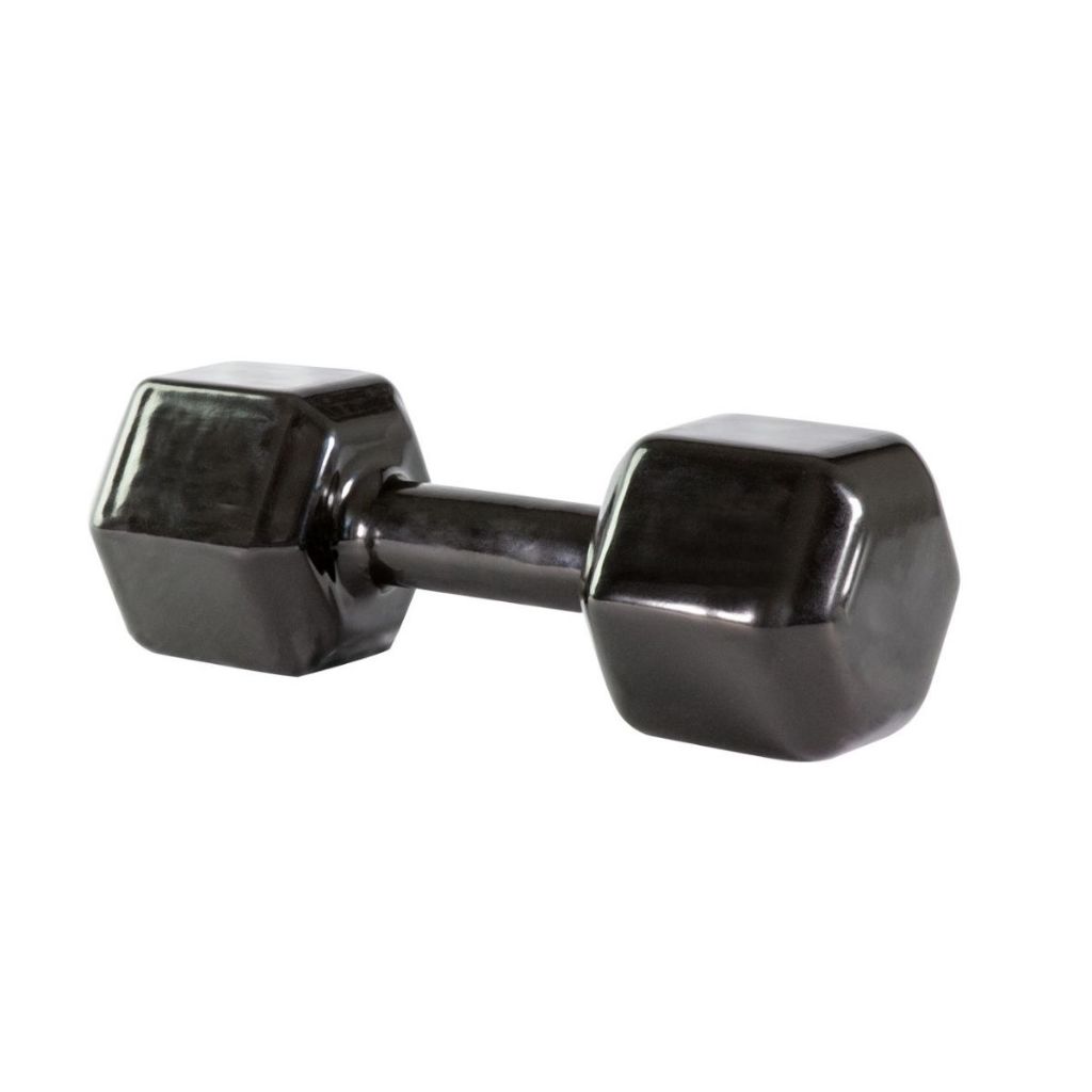 Halter Sextavado Emborrachado Em Pvc 3kg | Shopee Brasil