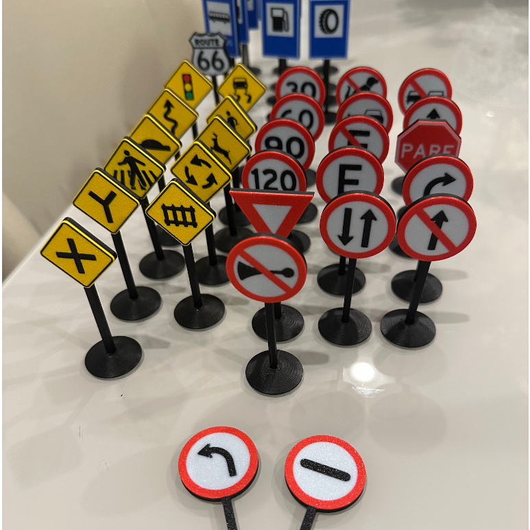 Miniaturas de placa de trânsito brasileiras personalizadas kits sob ...