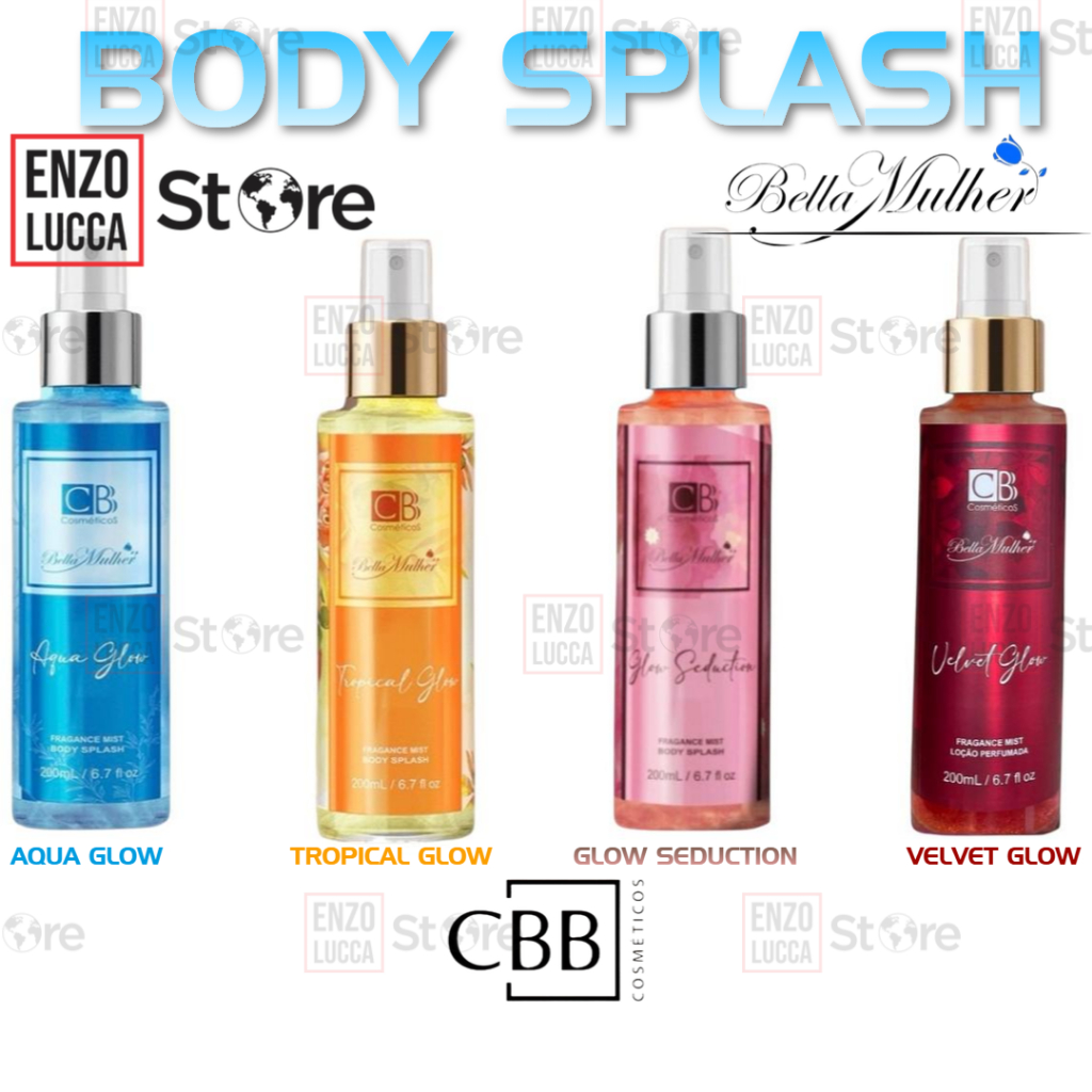 Body Splash Bella Muller alta fixação 200ml CBB | Shopee Brasil