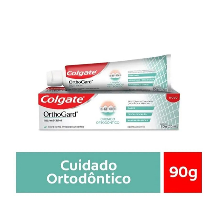 2 Creme Dental Colgate ORTHOGARD OU PERIOGARD Original 90g | Shopee Brasil