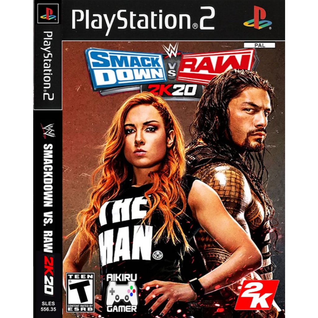 WWE SVR 2020 - Ps2 | Shopee Brasil