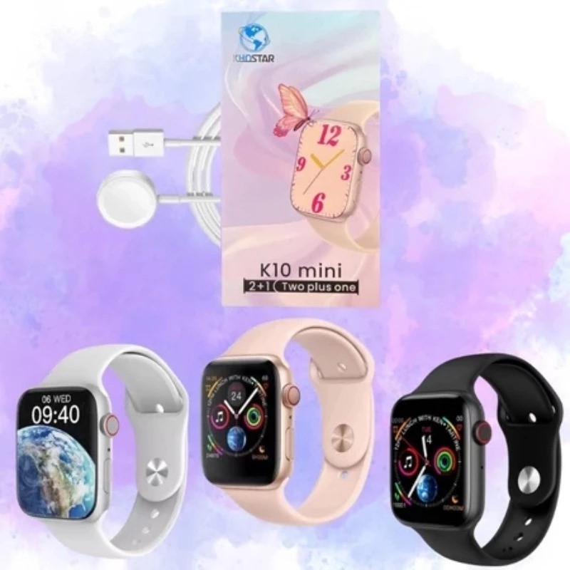 Smartwatch # Mini K10 Mini # 41 Mm Relogio Inteligente Unisex, * SMARTWOTCH KHOSTAR 2 EM 1 ...