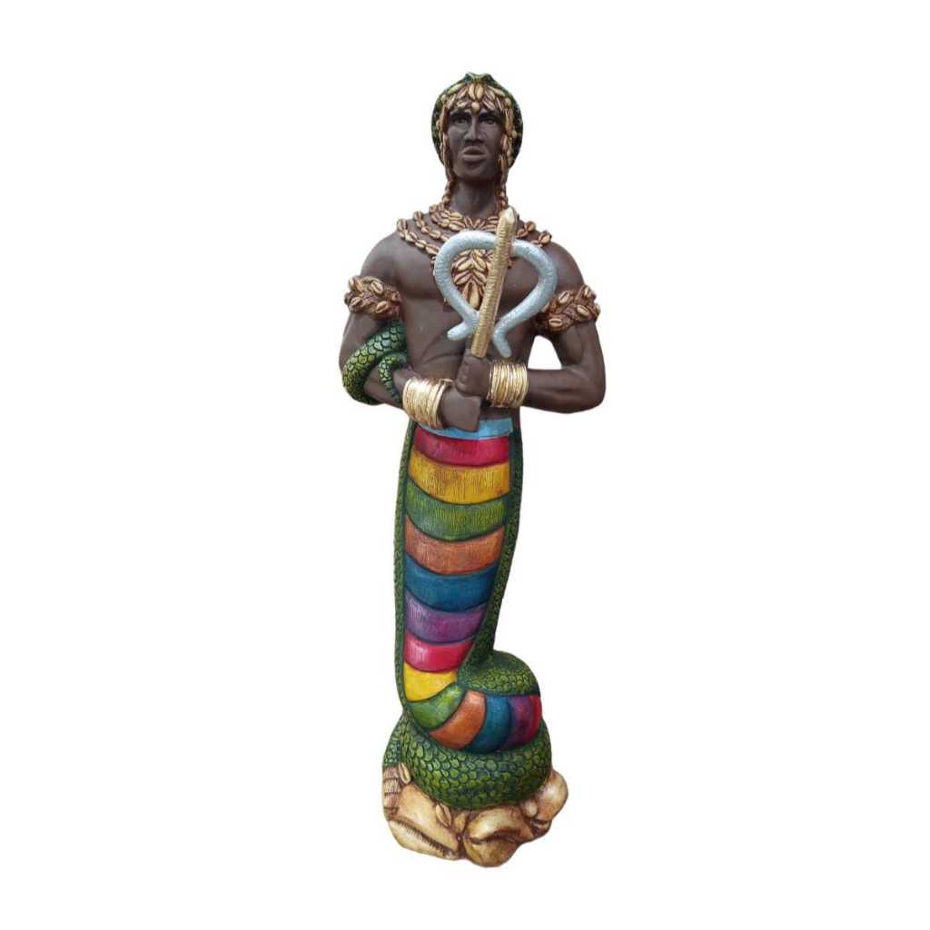 Imagem Orixá Oxumaré Umbanda Candomblé 60 Cm | Shopee Brasil