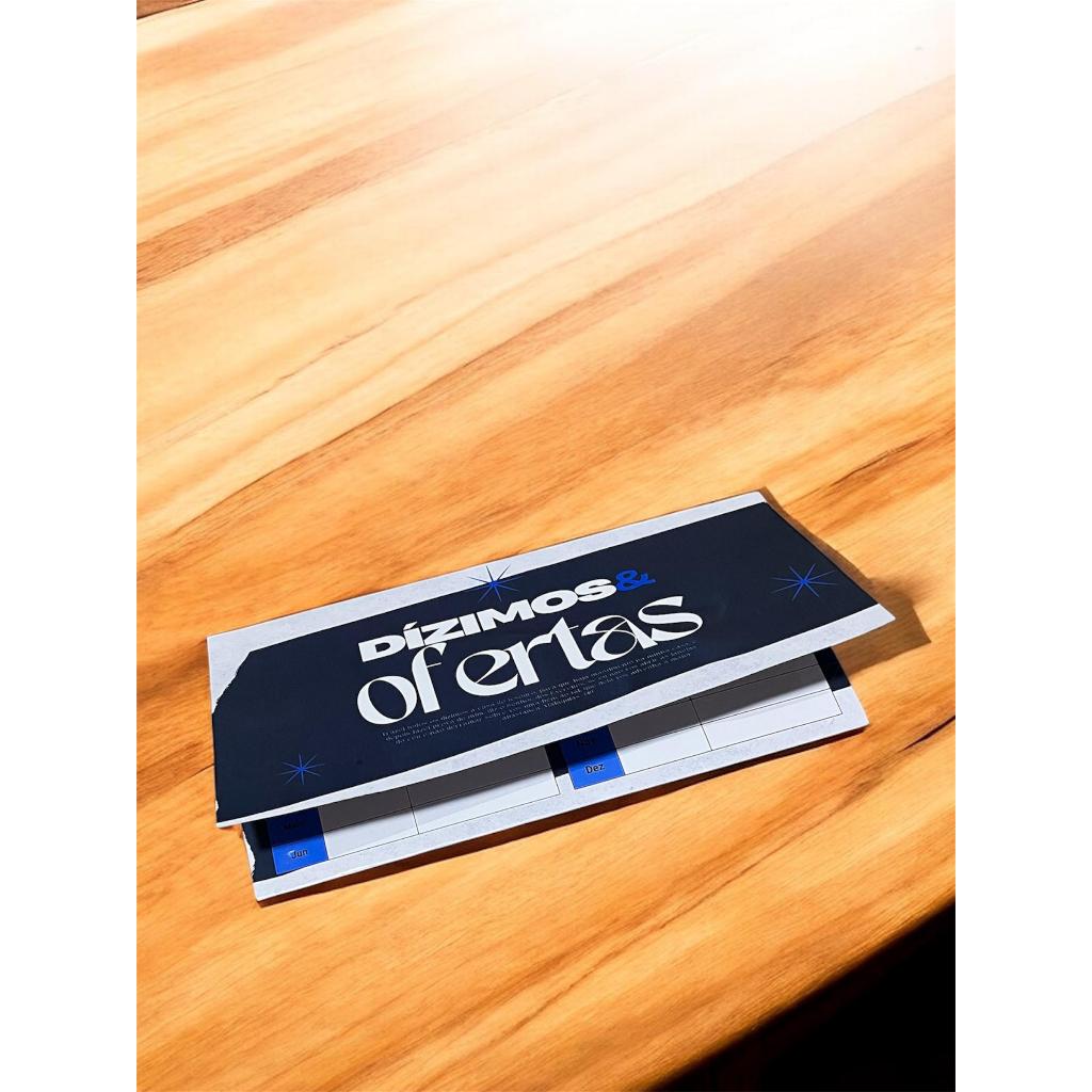 Envelope Para Dízimos & Ofertas PERSONALIZADO (2 em 1) | Shopee Brasil