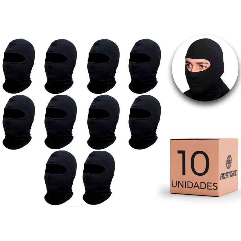 KIT 10 TOUCA NINJA BALA-CLAVA: EXPERIMENTE O CONFORTO IMCOMPARÁVEL DA ...