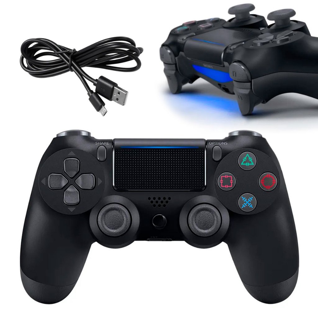 Controle Sem Fio P/playstation Manete Original Joystick Ps4 | Shopee Brasil