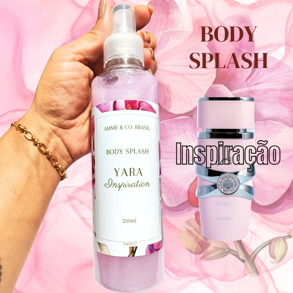 Body Splash Inspiração Lattafa Yara | Shopee Brasil