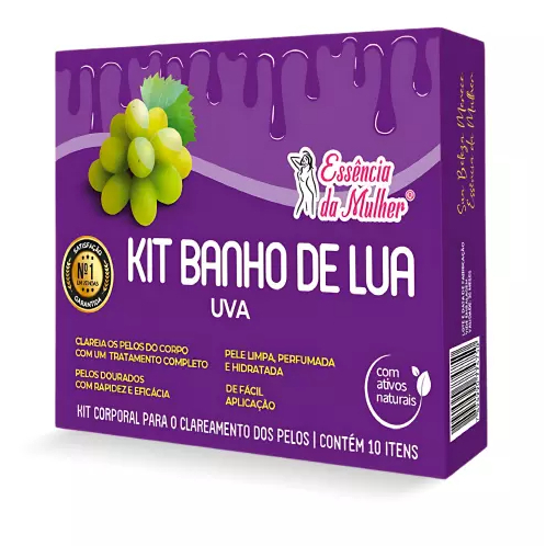 KIT BANHO DE LUA - ESSÊNCIA DA MULHER | Shopee Brasil