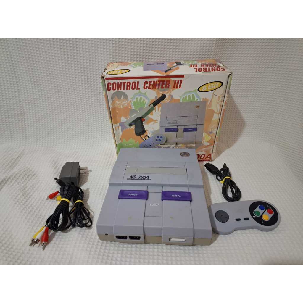 famiclone 8 bits formato snes fat na caixa | Shopee Brasil