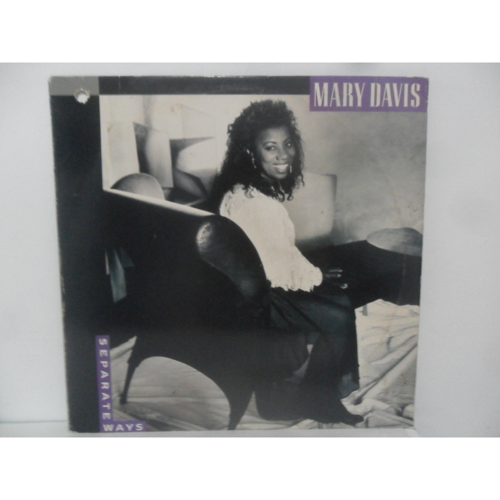 MARY DAVIS = SEPARATE WAYS; LP/ VINIL | Shopee Brasil