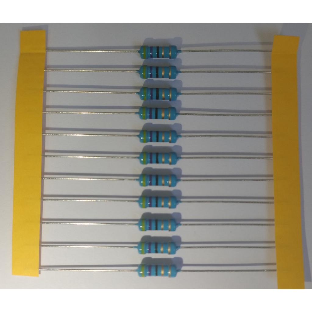 RESISTOR 47R 1W ( 47 OHMS 1W ) METALFILM 5% - 100 PEÇAS | Shopee Brasil