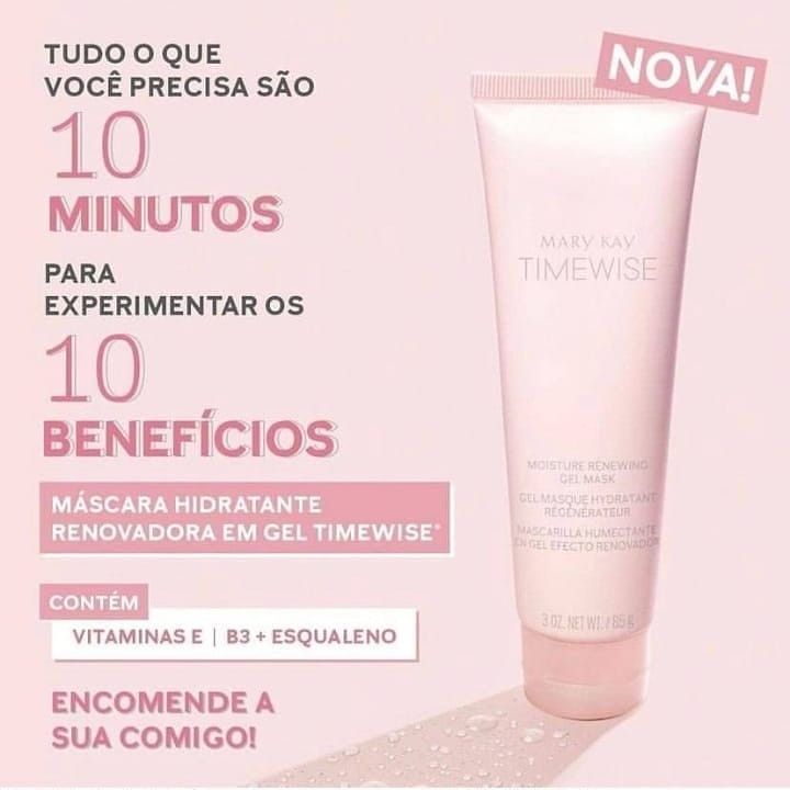 Máscara Hidratante Renovadora em Gel TimeWise Mary kay Original | Shopee Brasil