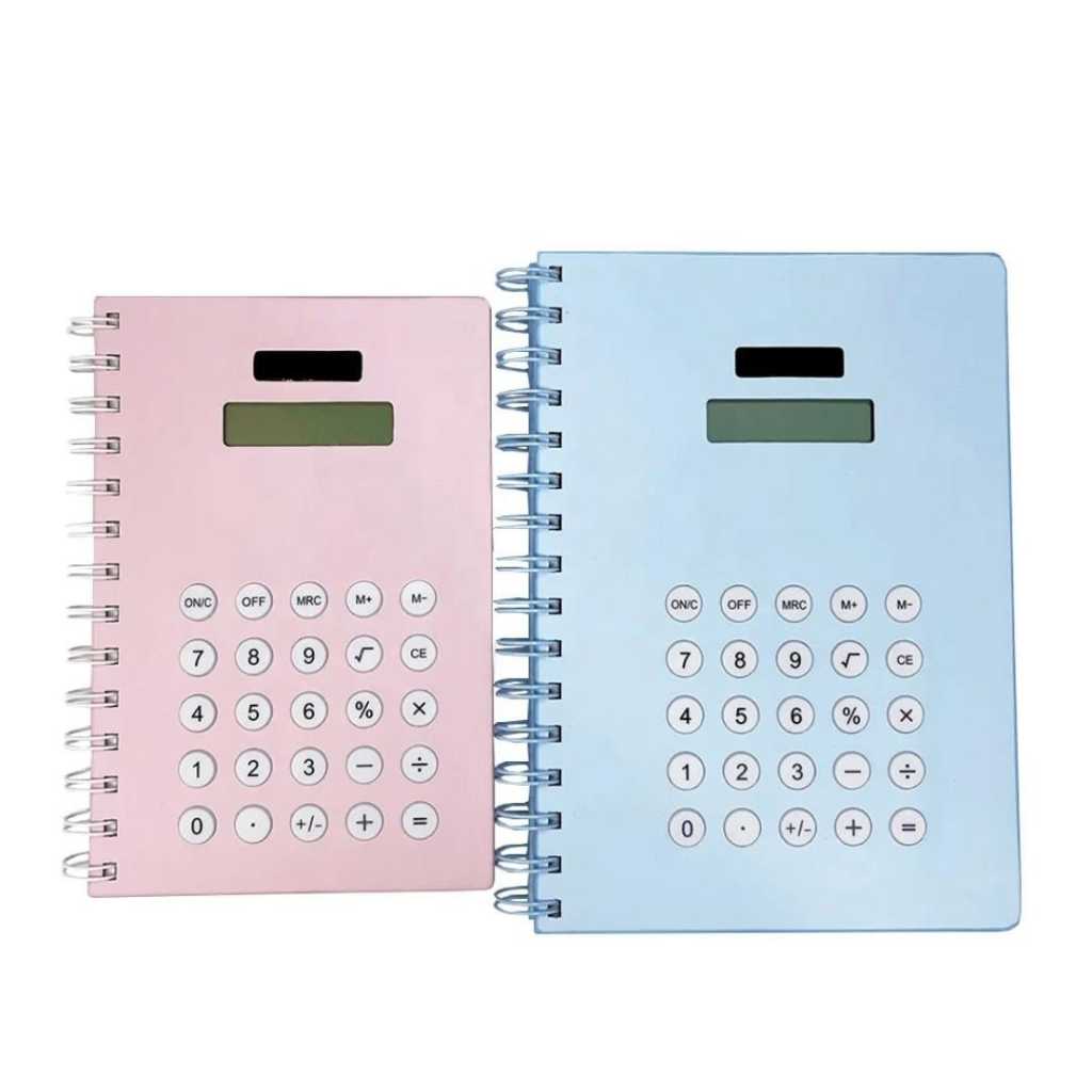 Caderno com Calculadora Solar - A5 | Shopee Brasil