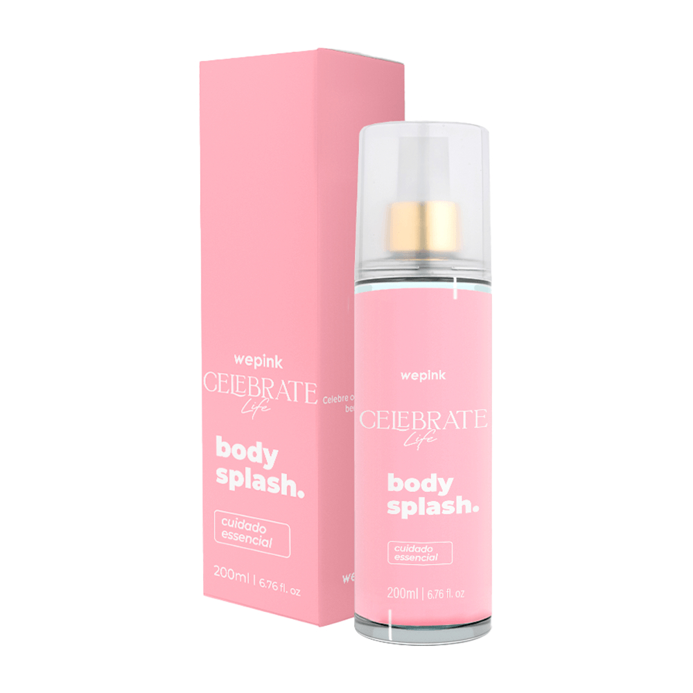 Body Splash Celebrate Life Desodorante Colônia 200ml - Wepink | Shopee ...