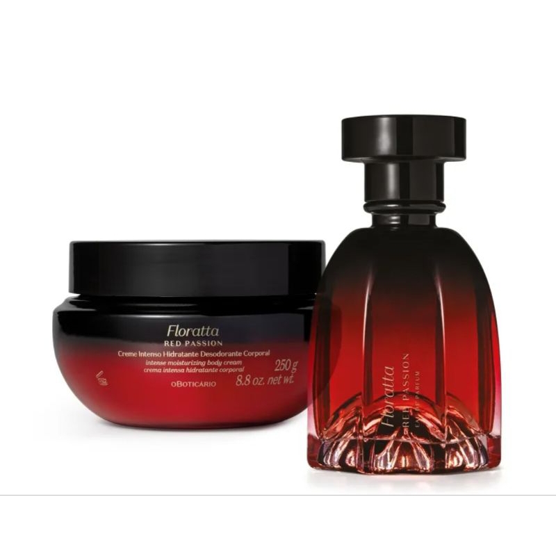 Combo Floratta Red Passion: Eau De Parfum 75ml + Creme Intenso ...