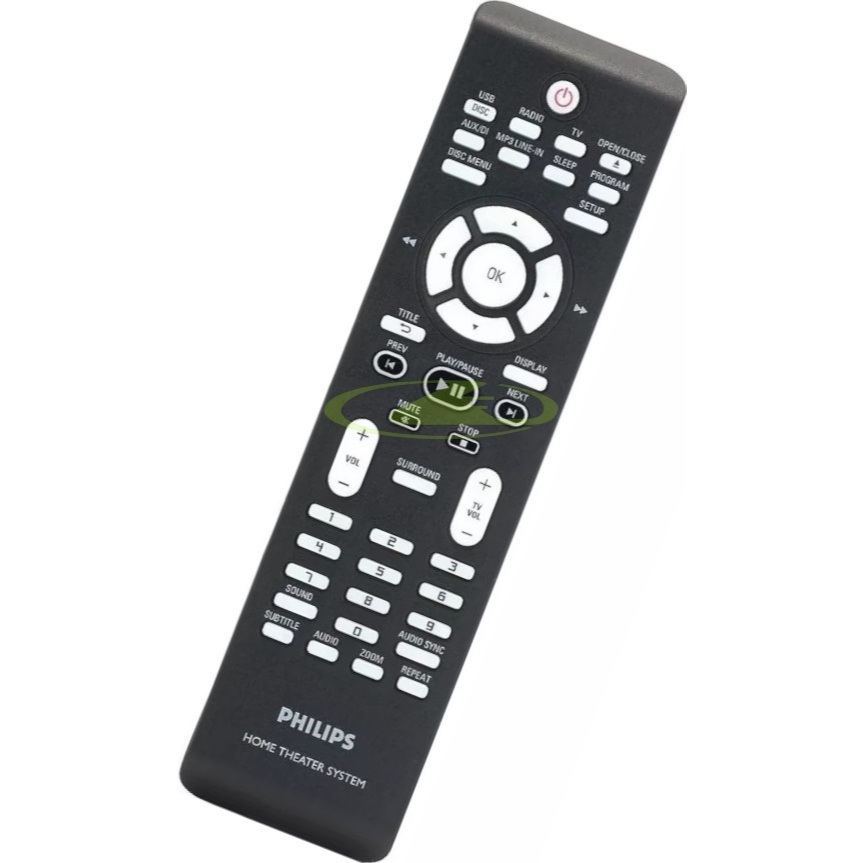 CONTROLE REMOTO ORIGINAL PHILIPS HOME THEATER C/ DVD HTS3000/12 HTS3000 ...