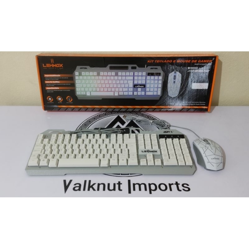 Kit Teclado e Mouse Gamer Lehmox mod. LEY-2078 | Shopee Brasil