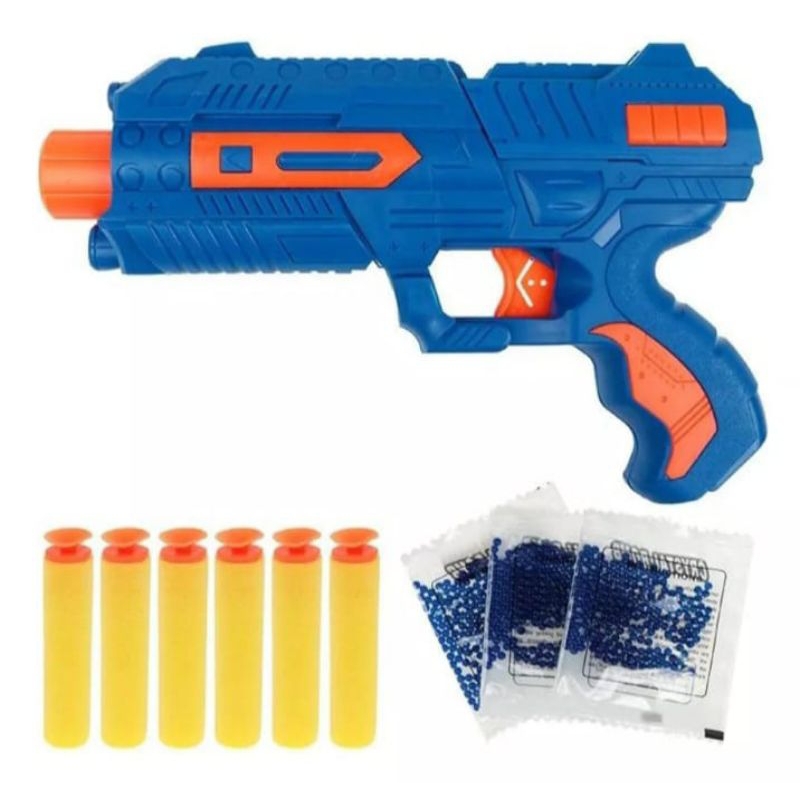 Lançador de dardo e bolinha de gel Soft Gun Nerf | Shopee Brasil