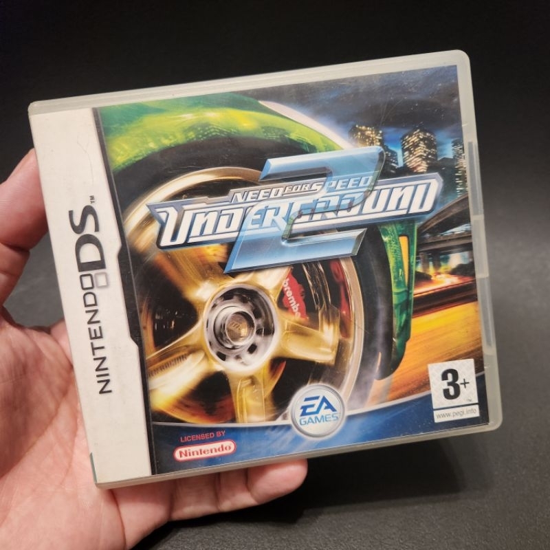 Capa Need for Speed Underground 2 + Need Pro Street original Nintendo ...