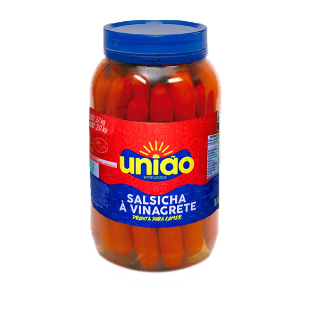 SALSICHA UNIÃO POTE LONGUETE 2KG | Shopee Brasil