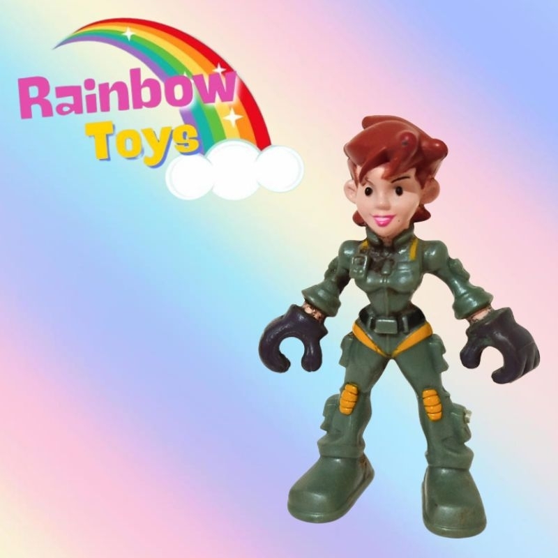Boneco Transformers coleção Imaginext, Dani Burns, Fisher Price ...