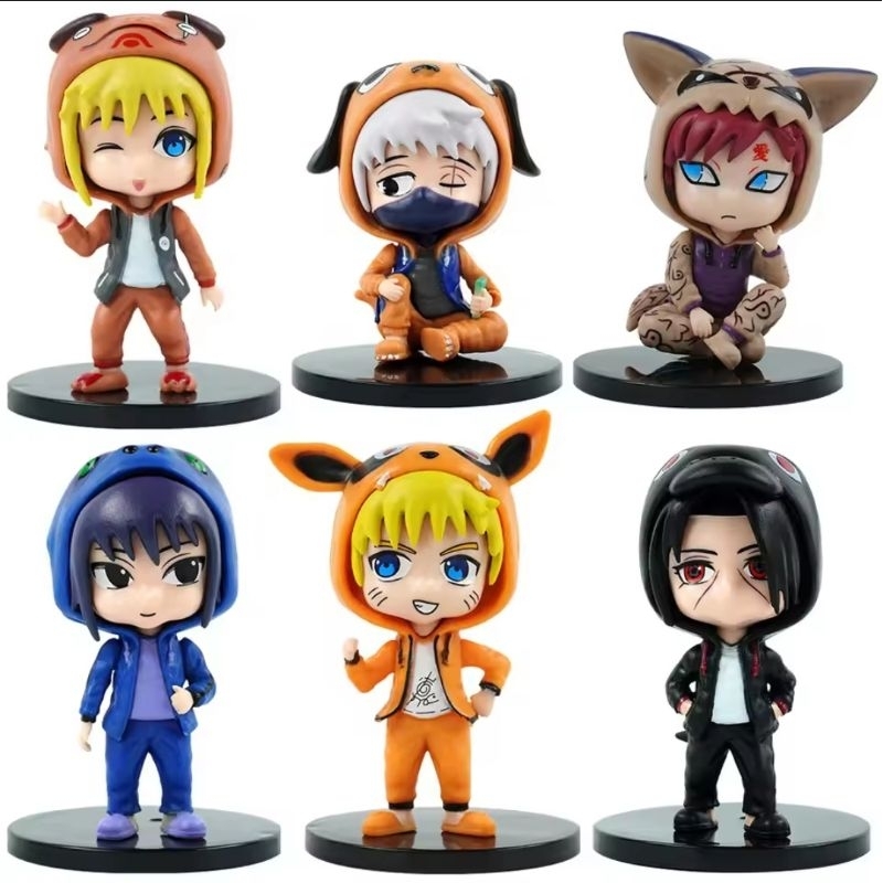 Bonecos Naruto - Action Figures - Colecionáveis - Naruto Moderno 9.5cm ...