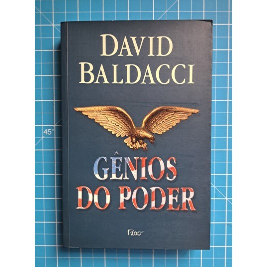 Livro Usado - Gênios do Poder - David Baldacci | Shopee Brasil