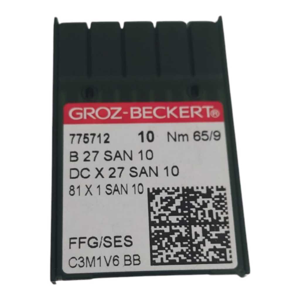 agulha Groz-Beckert SAN10 overloque, ponto cadeia caixa com 10 agulhas | Shopee Brasil