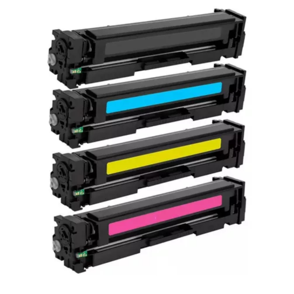 Kit 4 Toner Cf410 Cf411 Cf412 Cf413 M452 M477 K C M Y 410a | Shopee Brasil