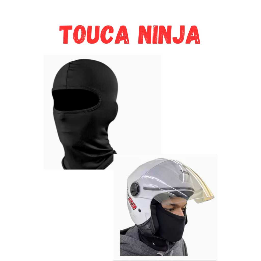 TOUCA NINJA BALACLAVA TOCA UV50+ | Shopee Brasil