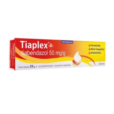 Tiabendazol Tiaplex Pomada 20G Contra Micose, parasita e bicho ...