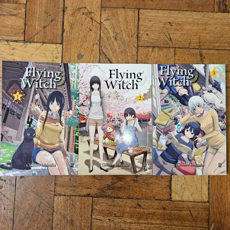 Mangá Flying Witch 3 volumes - Chihiro Ishizuka | Shopee Brasil